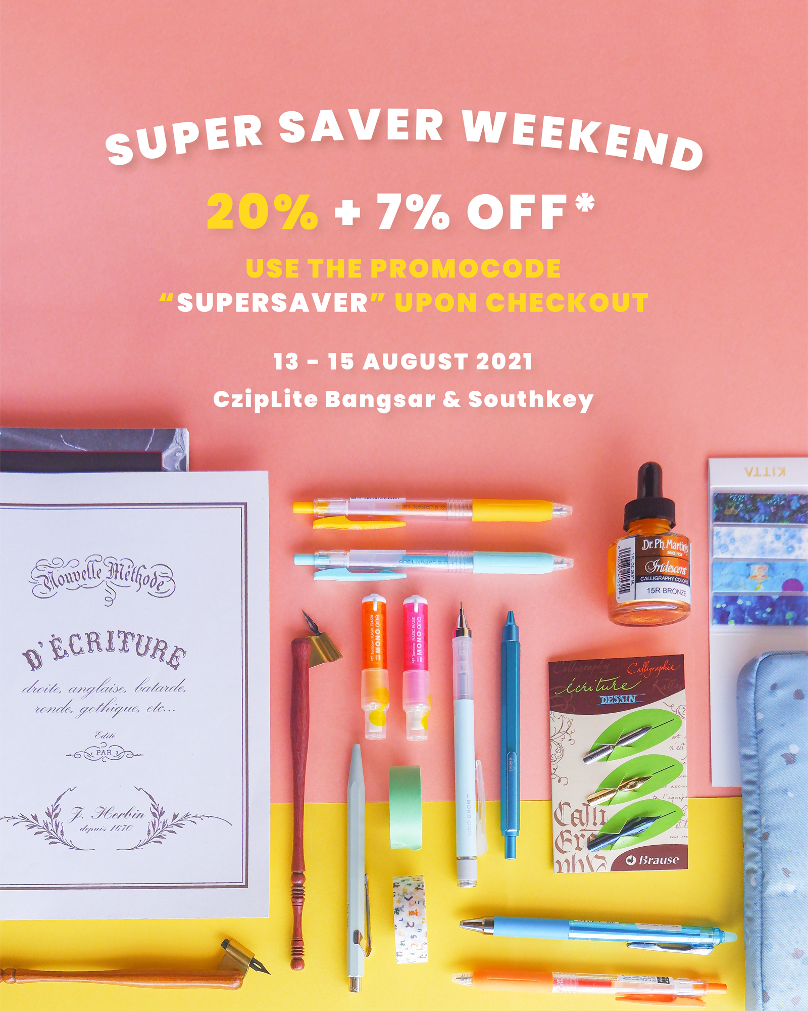 Wahoo! It’s Super Saver Weekend! – CzipLee Journal